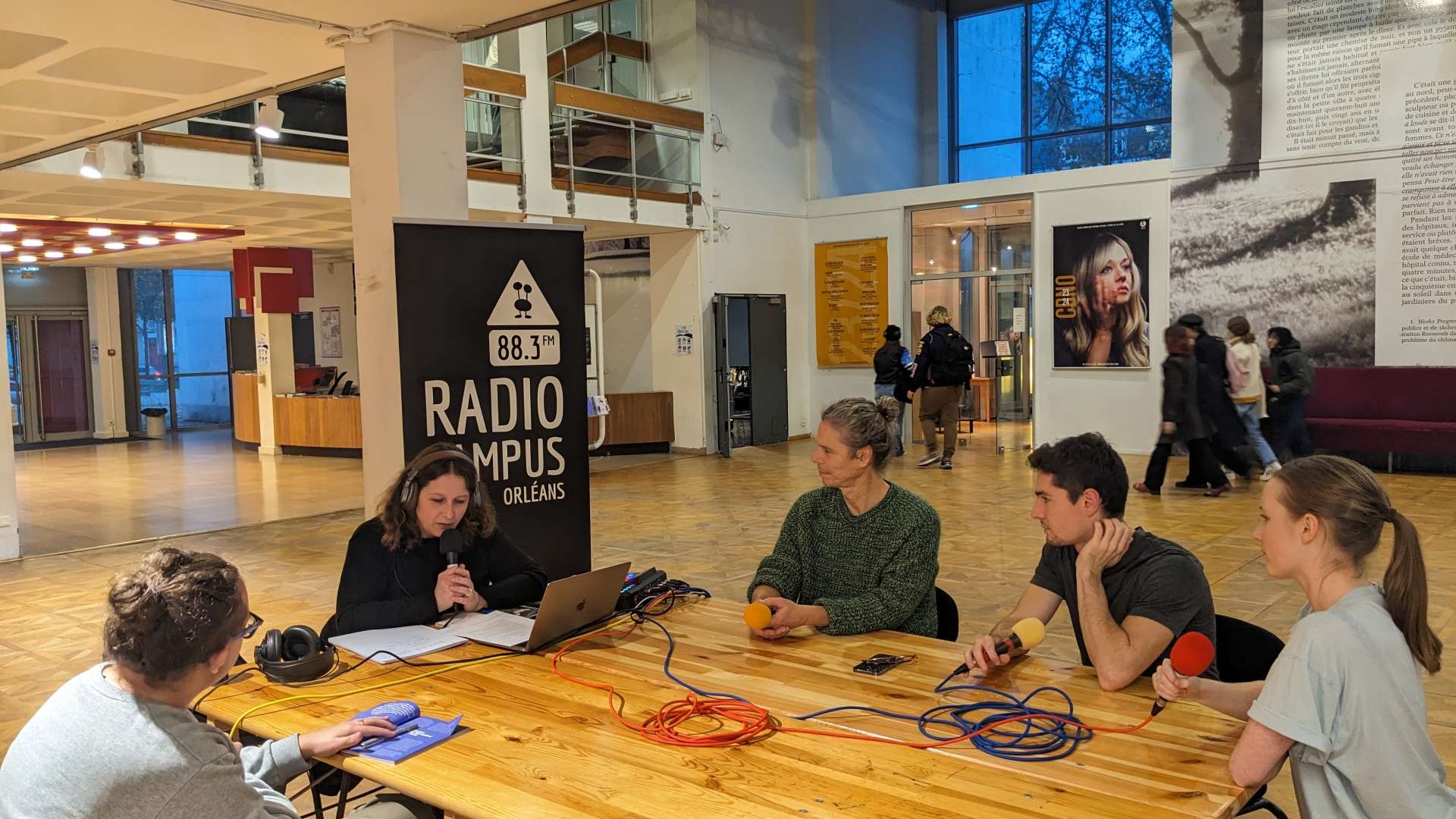 Plateau radio LIFE | Scène nationale / Théâtre d'Orléans